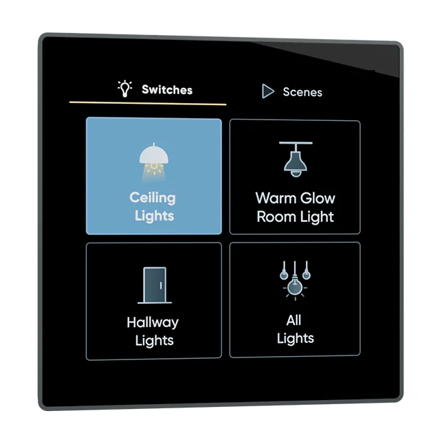 MTronic | LCD Touch Panel 4 inch | Smart Home